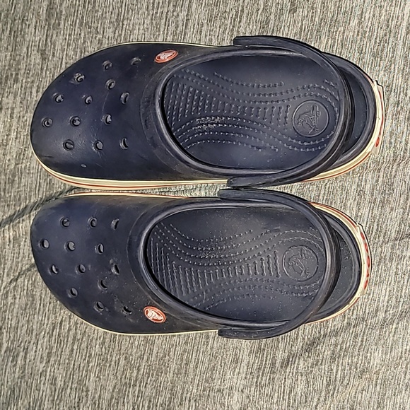 CROCS | Shoes | Crocs Crocband 57 Navy Blue | Poshmark